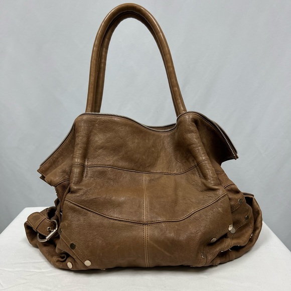 Junior Drake | Bags | Nwt Junior Drake Soft Light Brown Leather ...